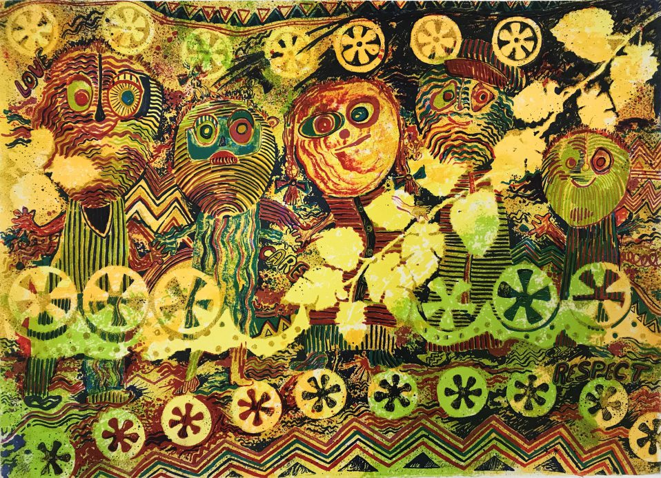 Wadsworth Jarrell - Tender Souls, 1995 - Leepa-Rattner Museum of Art